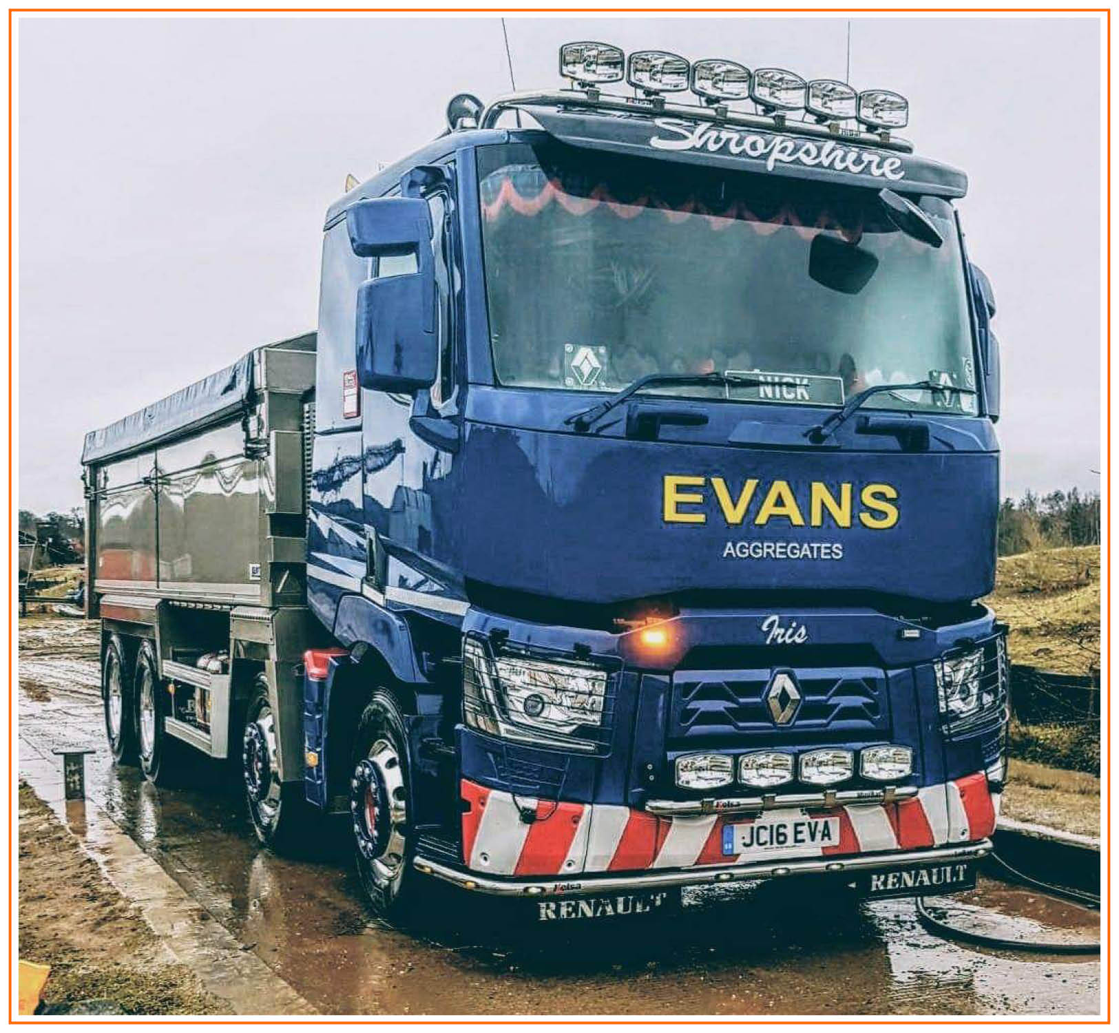 Evans Aggregates: Efficient Transport Operation with Connected Customer ...