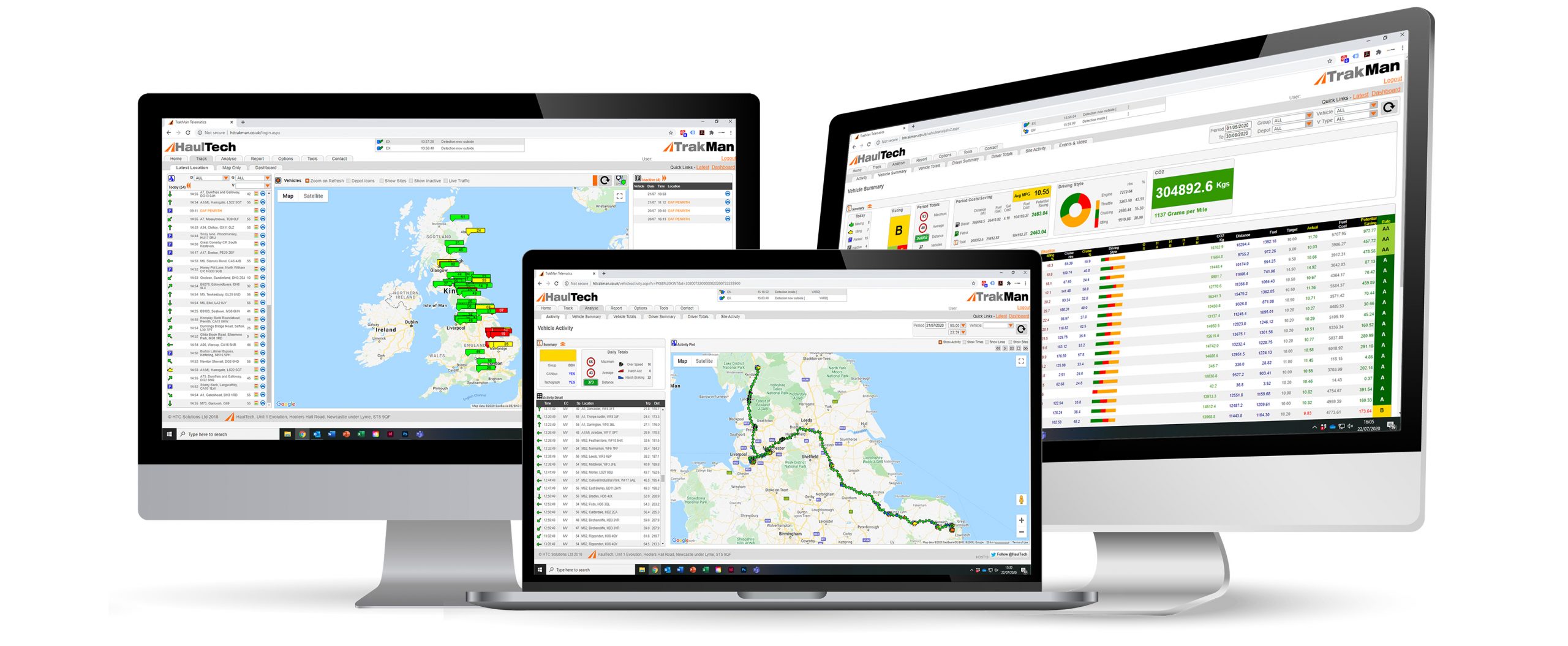 Vehicle Tracking, Telematics and Tachograph Solutions - HaulTech